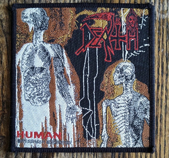 DEATH 1991 Human Patch Blue Grape Merchandising Vinta… - Gem