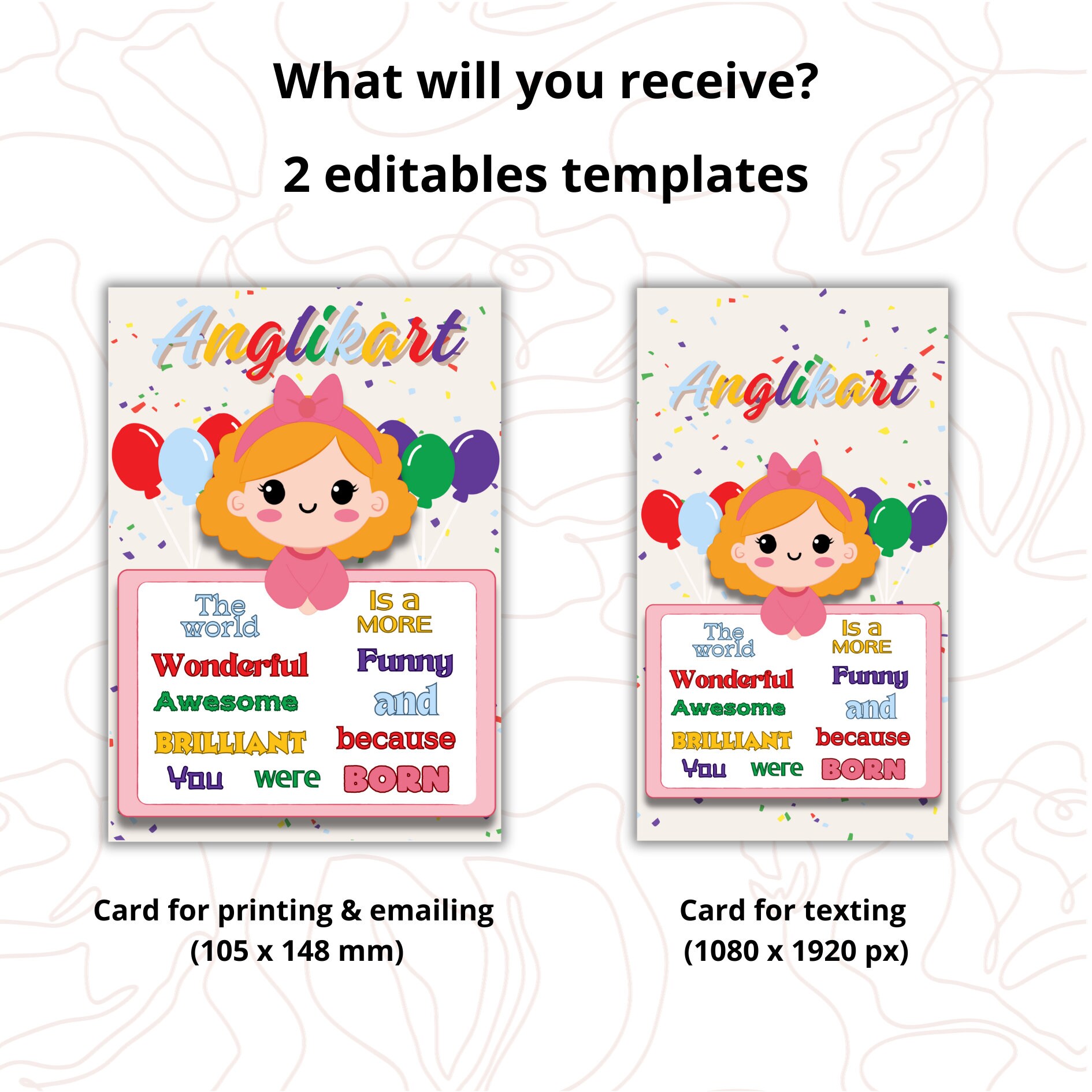 Hbd Happy Birthday Card Printable Happy Birthday Friend Card Happy ...