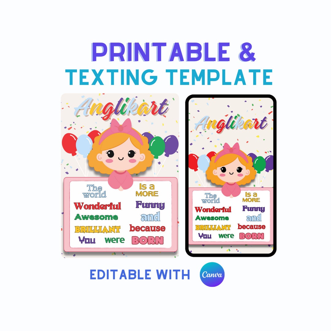 Hbd Happy Birthday Card Printable Happy Birthday Friend Card Happy ...