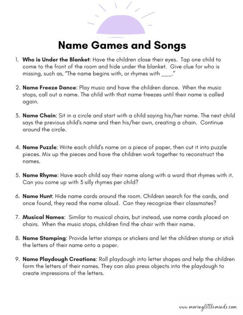 Name Game Bundle: Your Guide to Building Alphabetic Knowledge Through ...