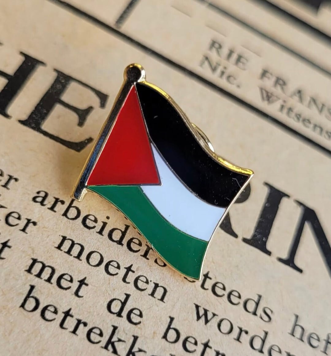 Palestine Flag Pin Palestinian Pin Free Palestine Pin - Etsy