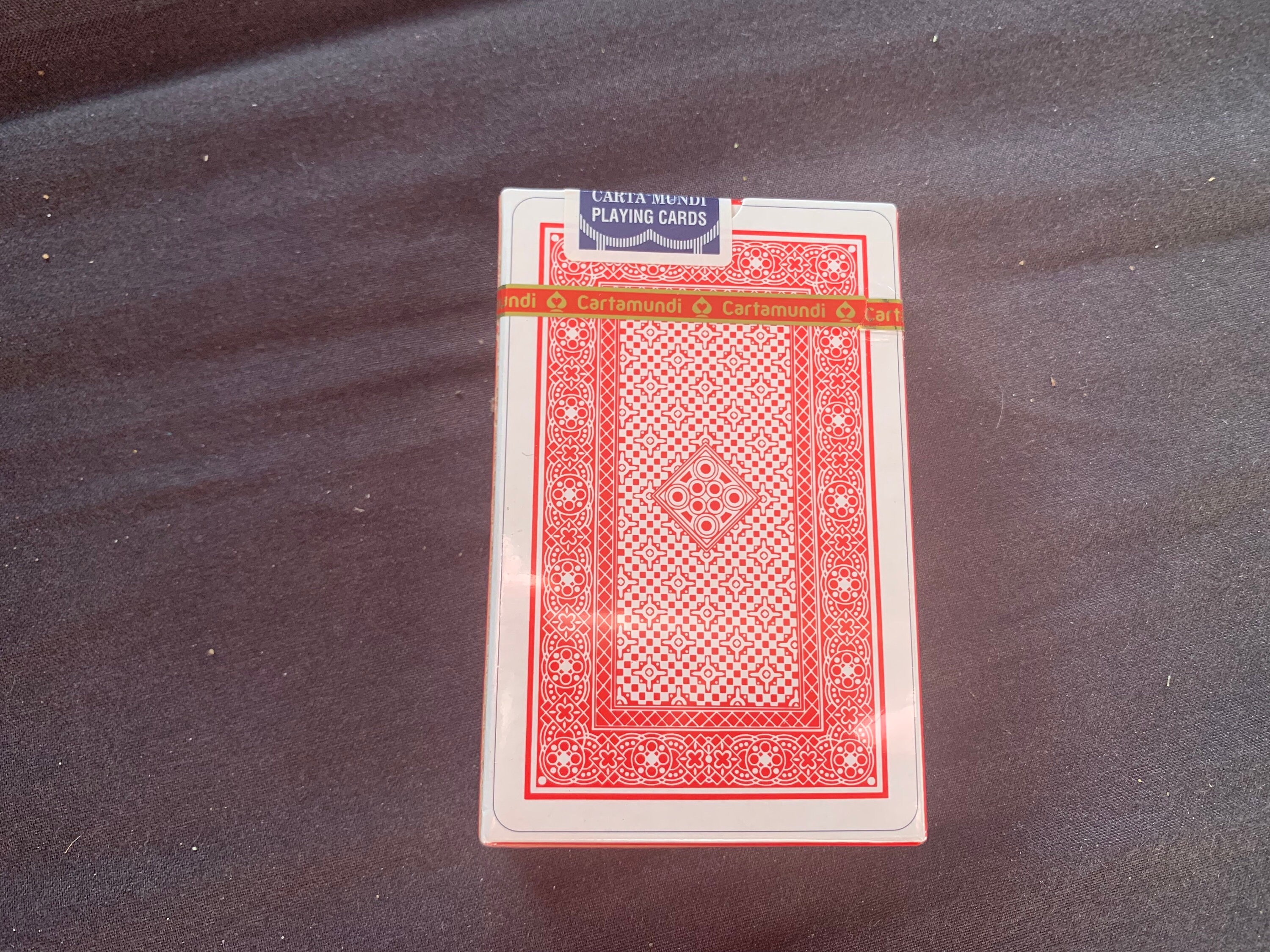 Red Pack Playing Cards. FREE HARIBO - Etsy