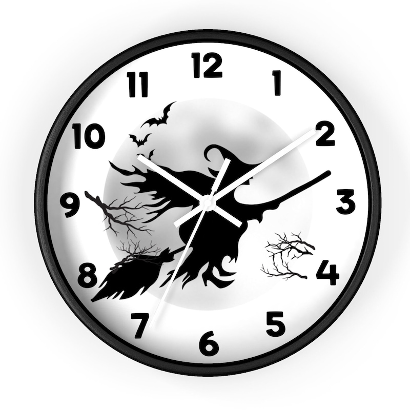 Halloween Clock - Etsy