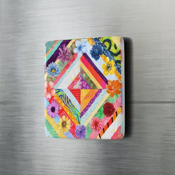 Quilt Magnets - Etsy