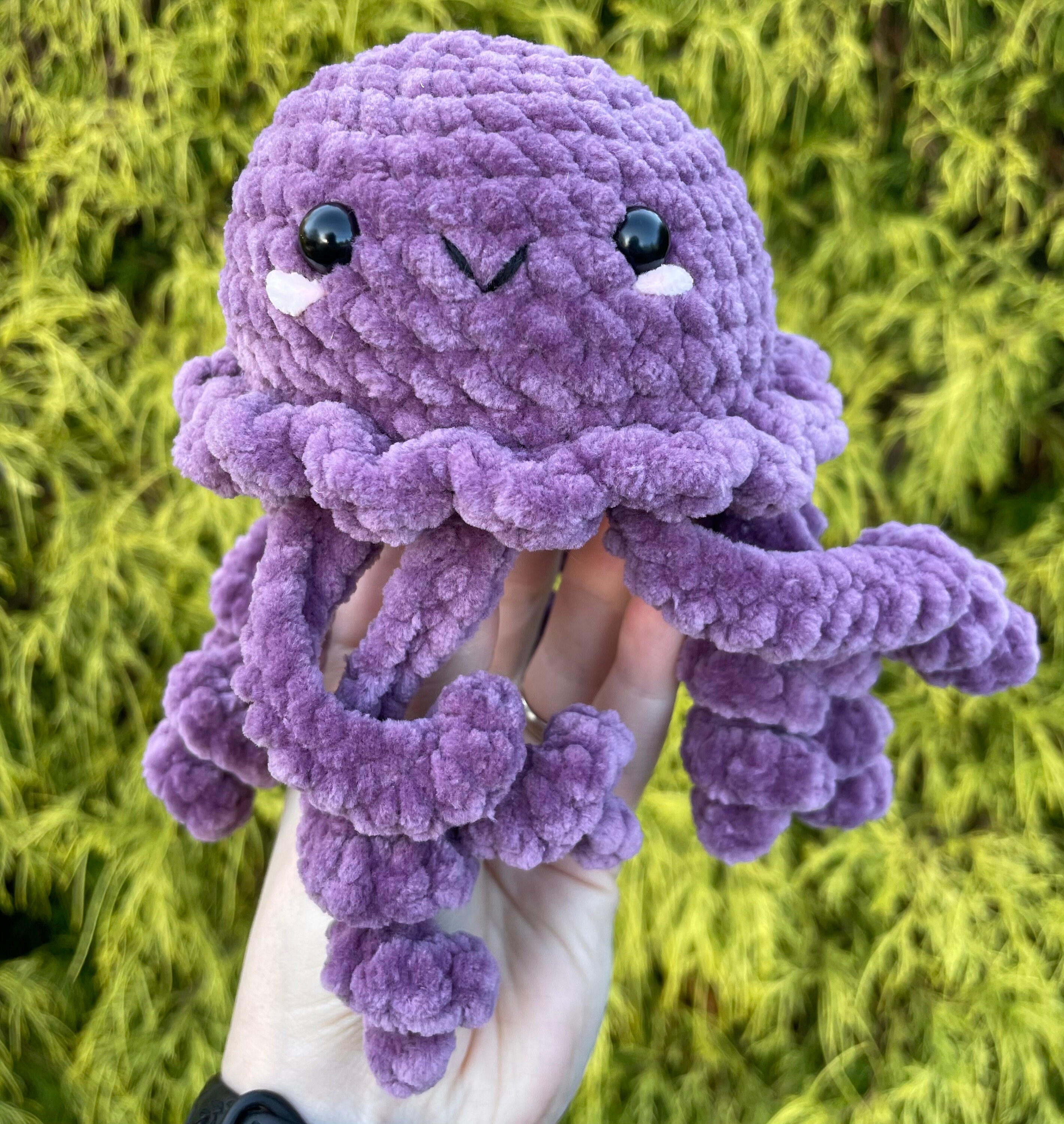 Crochet Jellyfish Ocean Themed Plushie Toy Amigurumi - Etsy