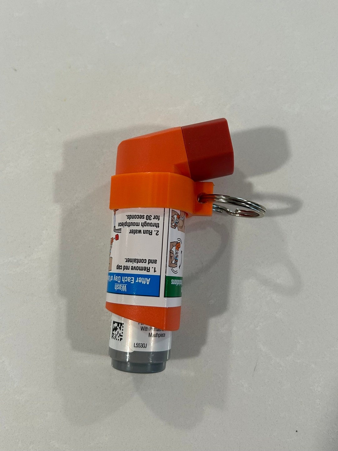 Asthma Inhaler Holder Clip, Portable COPD Puffer Case, Breath Easy ...