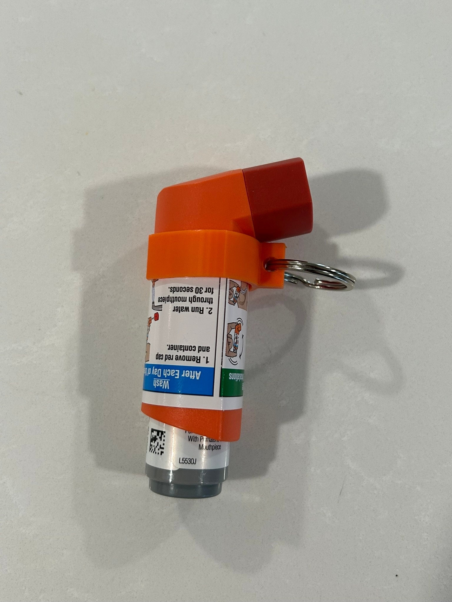 Asthma Inhaler Holder Clip, Portable COPD Puffer Case, Breath Easy ...