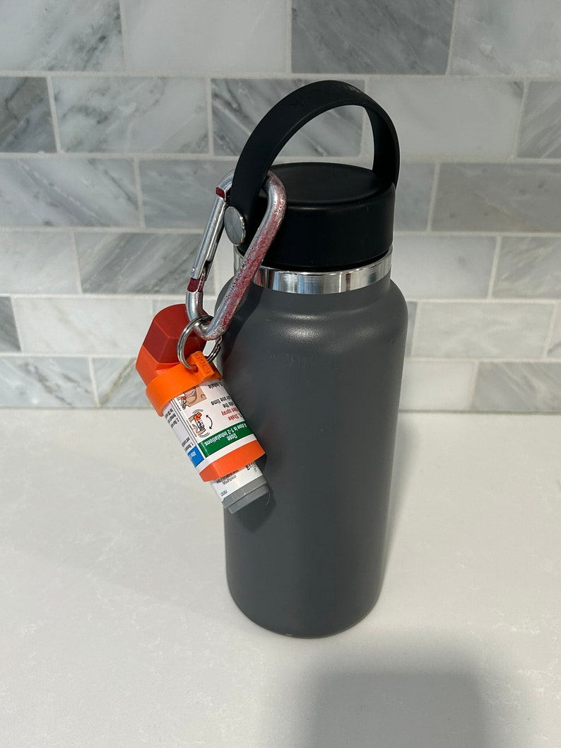 Asthma Inhaler Holder Clip, Portable COPD Puffer Case, Breath Easy ...