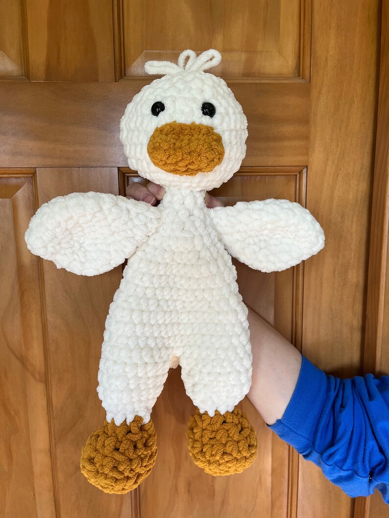 Crochet Duck Snuggler - Etsy