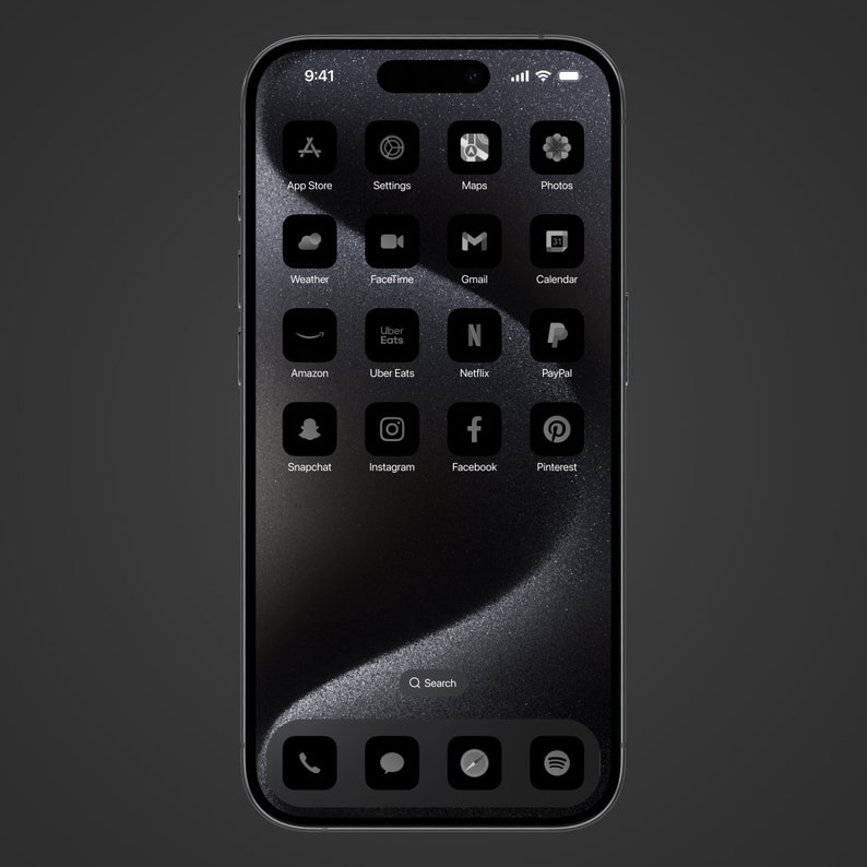 Space Grey Icon Pack – Includes 800+ Icons and Free Custom App Icon ...