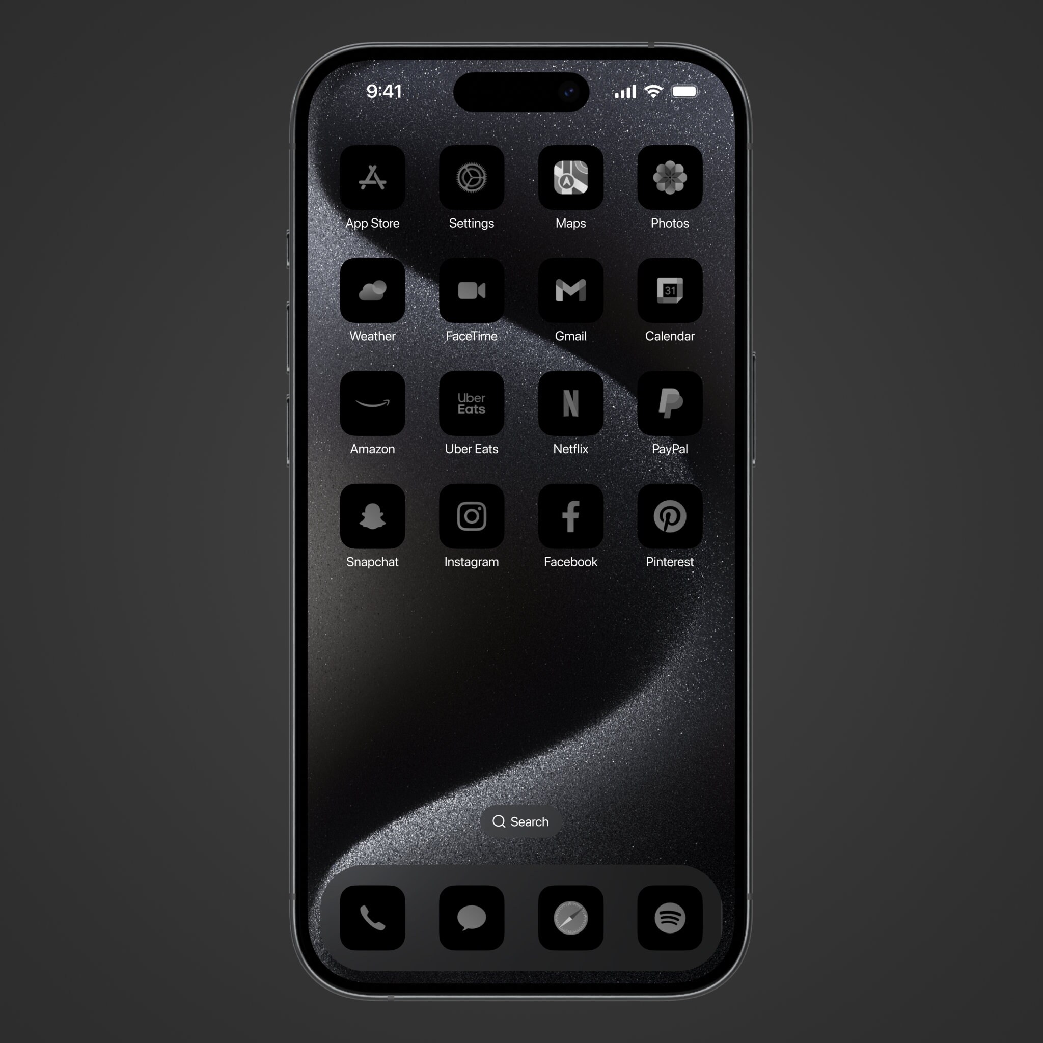 Space Grey Icon Pack – Includes 800+ Icons and Free Custom App Icon ...