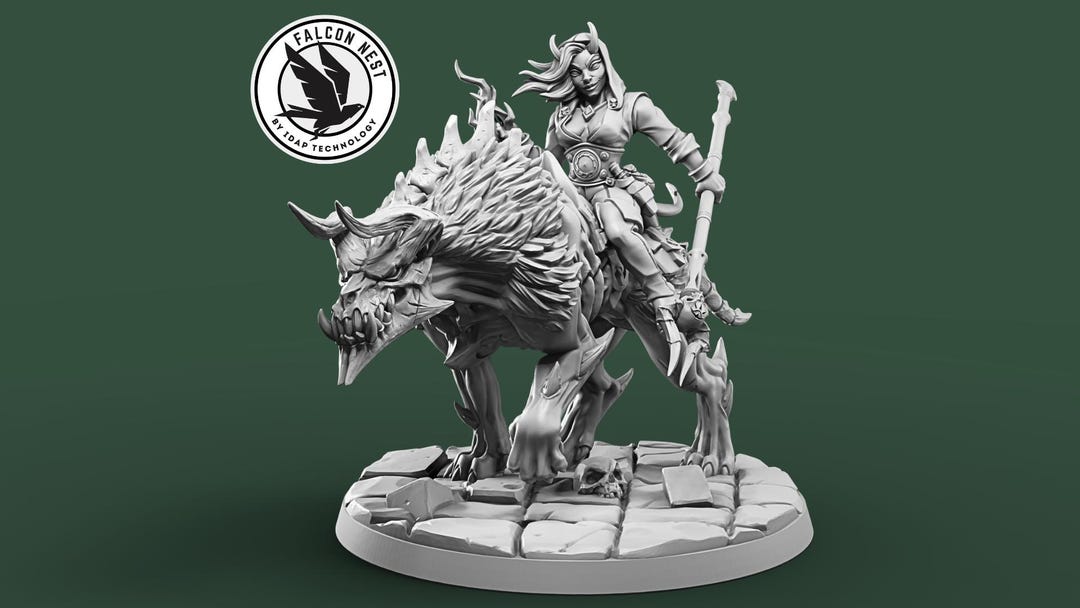 Baal's Demonhound Rider #3 - Abyssal Charger Dark Knight Infernal ...