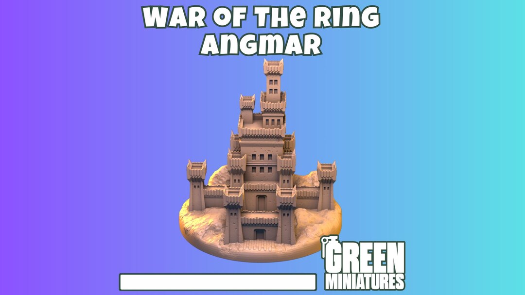 War of the Ring Angmar Evil Kingdom Dark Fortress Cursed Realm ...