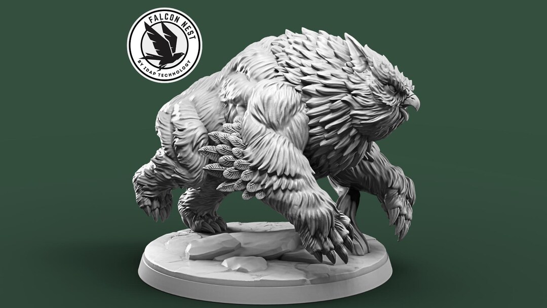 Nightmauler #3 - Heroic RPG Monster, Fantasy Tabletop Beast, Resin ...