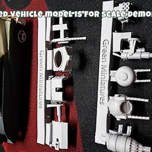 Turret Set 1 Green Miniatures Real Edge Cyberpunk Models Shadowrun RPG ...