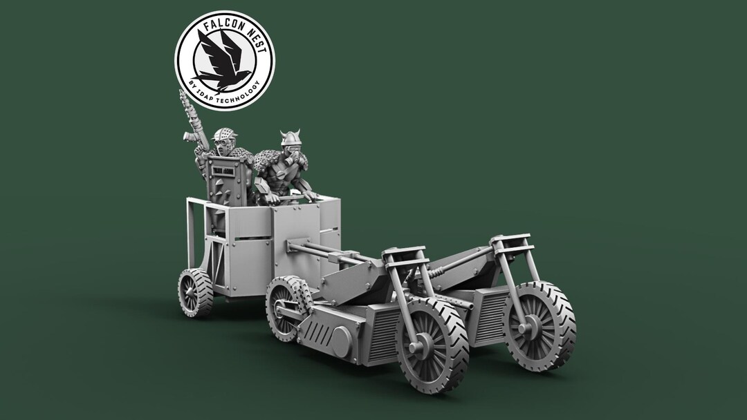 Postapo Chariot - Green Miniatures Real Edge Cyberpunk Models Shadowrun ...
