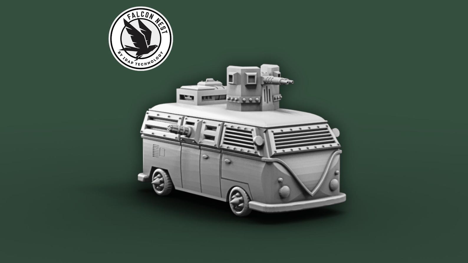 Post Apo Volkswagen - Green Miniatures Figures RPG Strategy Post ...