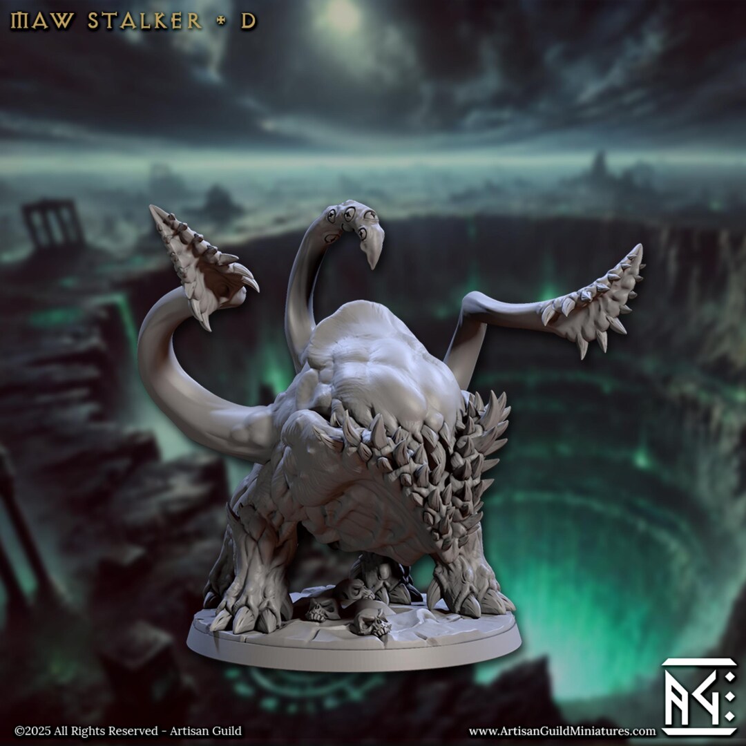 Maw Stalker D - Mythological Miniature for Fantasy Roleplaying and ...