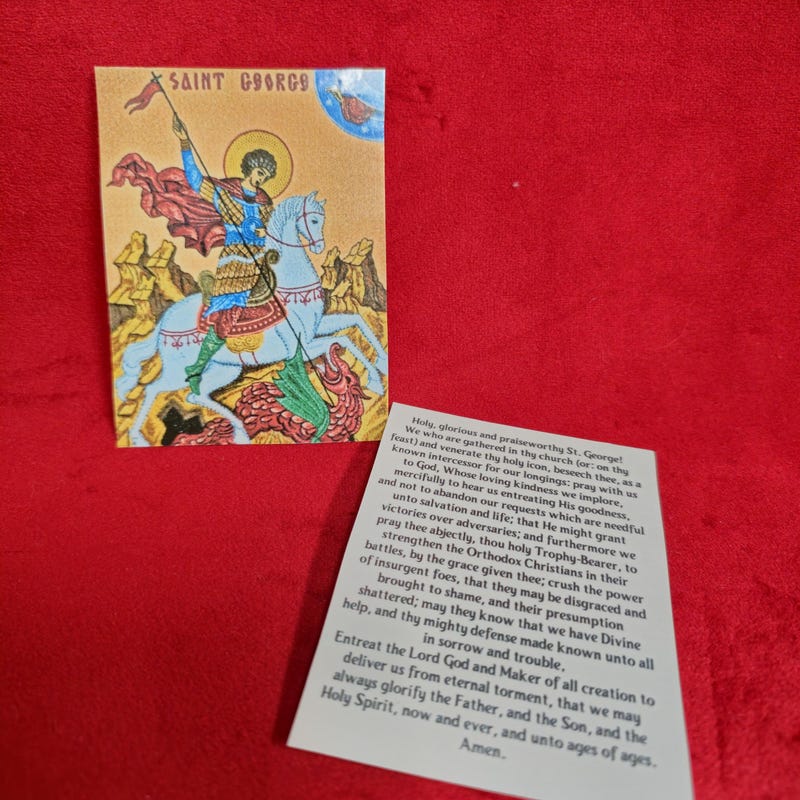 Old George Card - Etsy