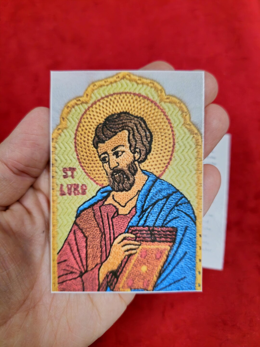 Saint Luke Laminated Orthodox Prayer Card - Etsy