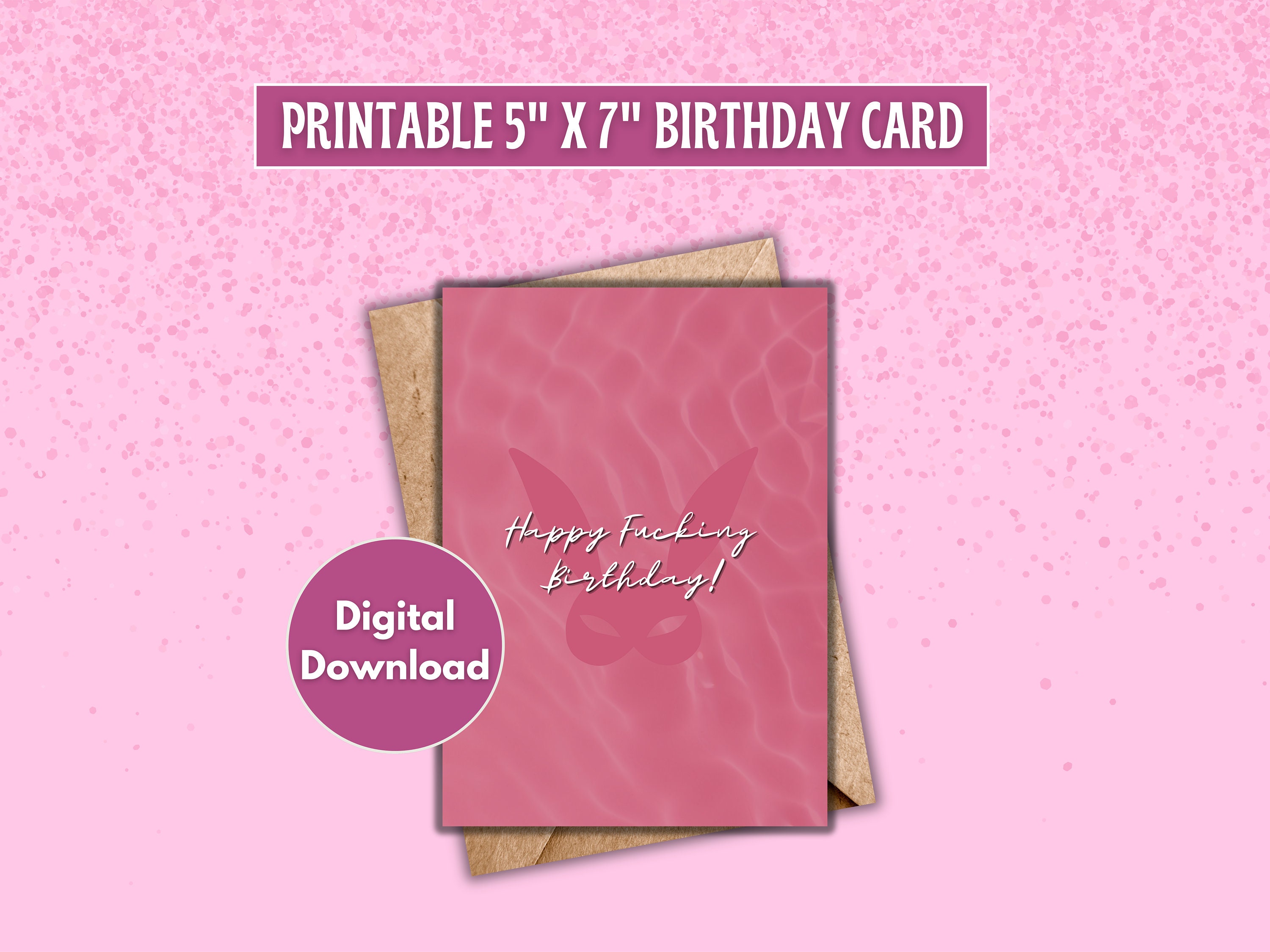 12 Inappropriate Birthday Card Bundle Printable, Inappropriate Birthday ...
