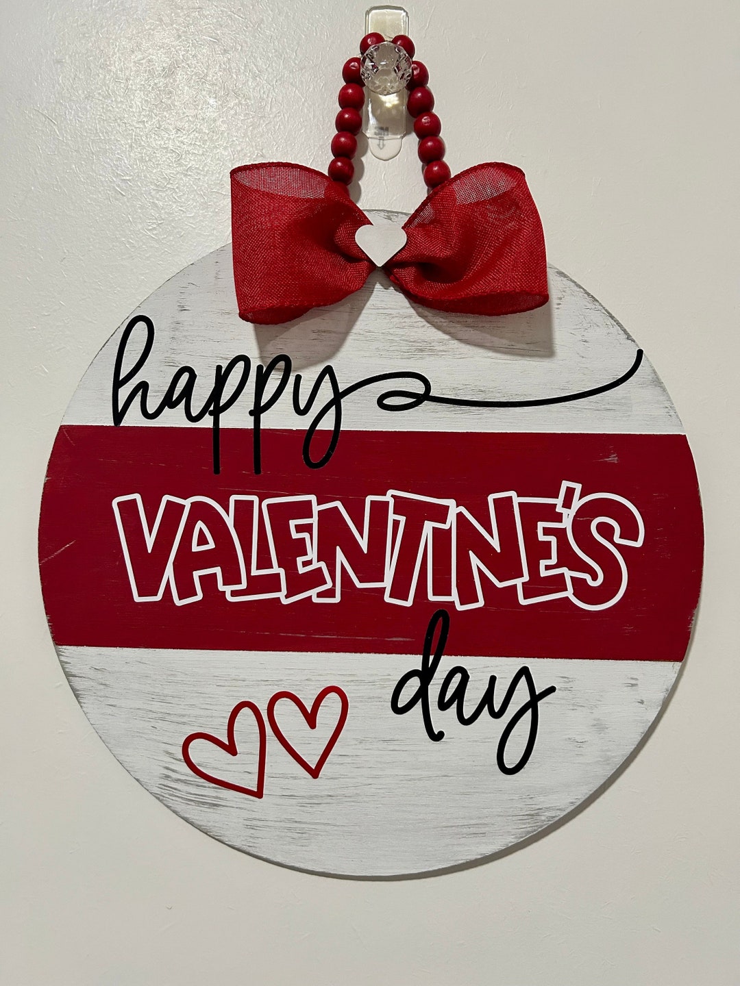Valentine’s Day Themed Door Sign, Valentine Door Hanger, Love Door ...