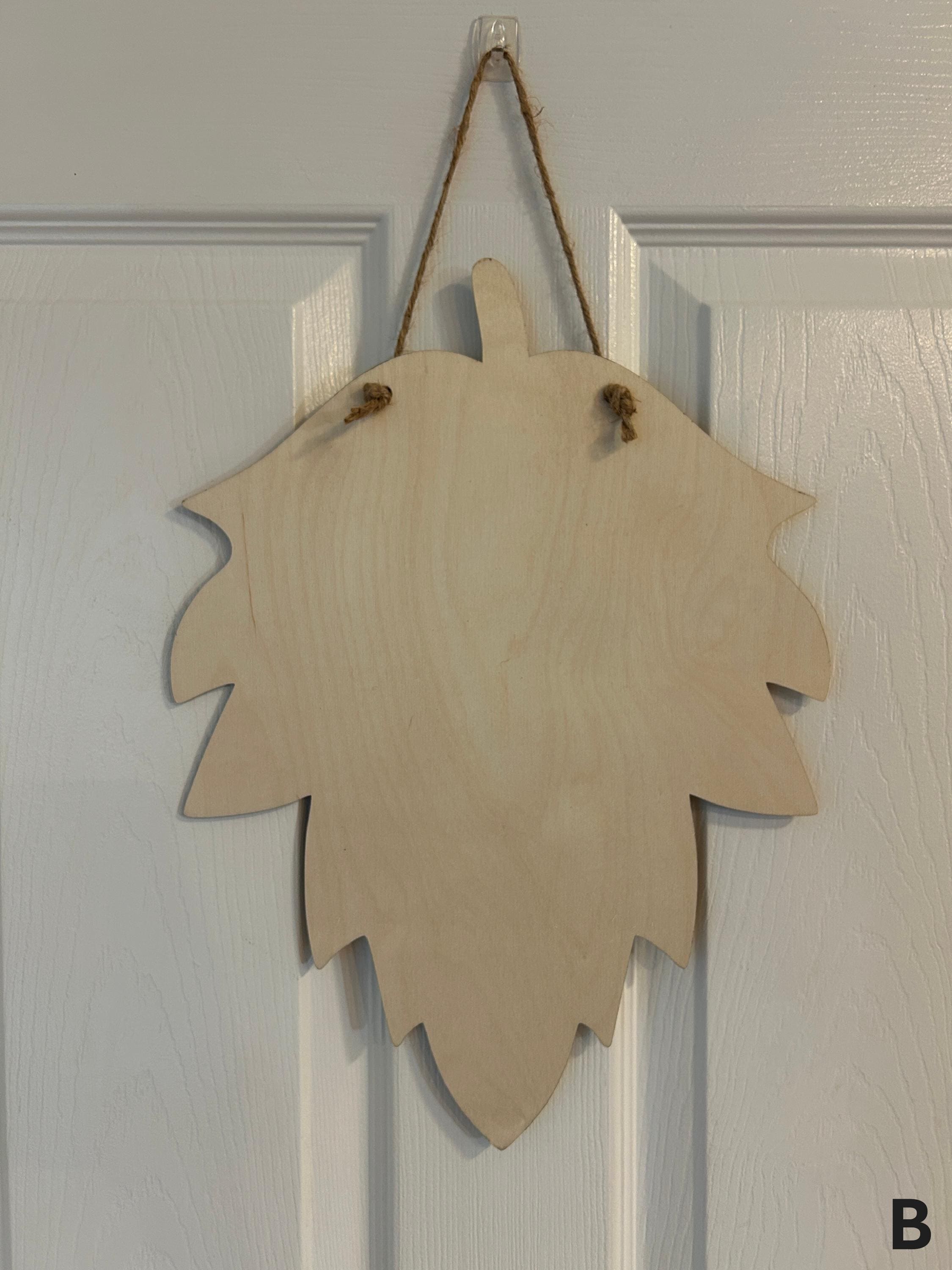Handmade Rustic Fall Door Hanger: "happy Fall" Baltic Birch Sign - Etsy