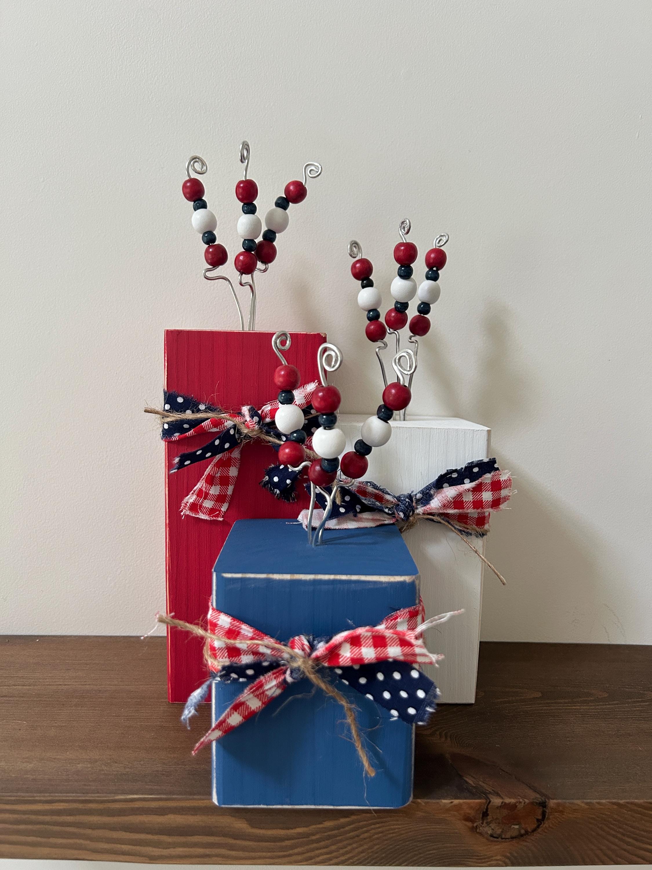 Wood Rustic Firecracker, 4th of July, Patriotic Wood Decor - Etsy