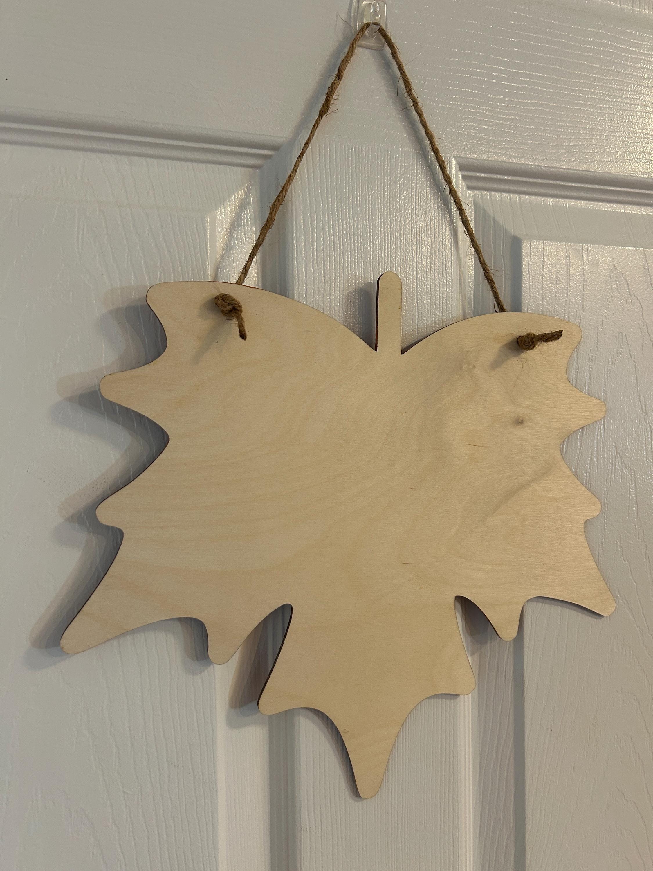 Handmade Rustic Fall Door Hanger: "happy Fall" Baltic Birch Sign - Etsy