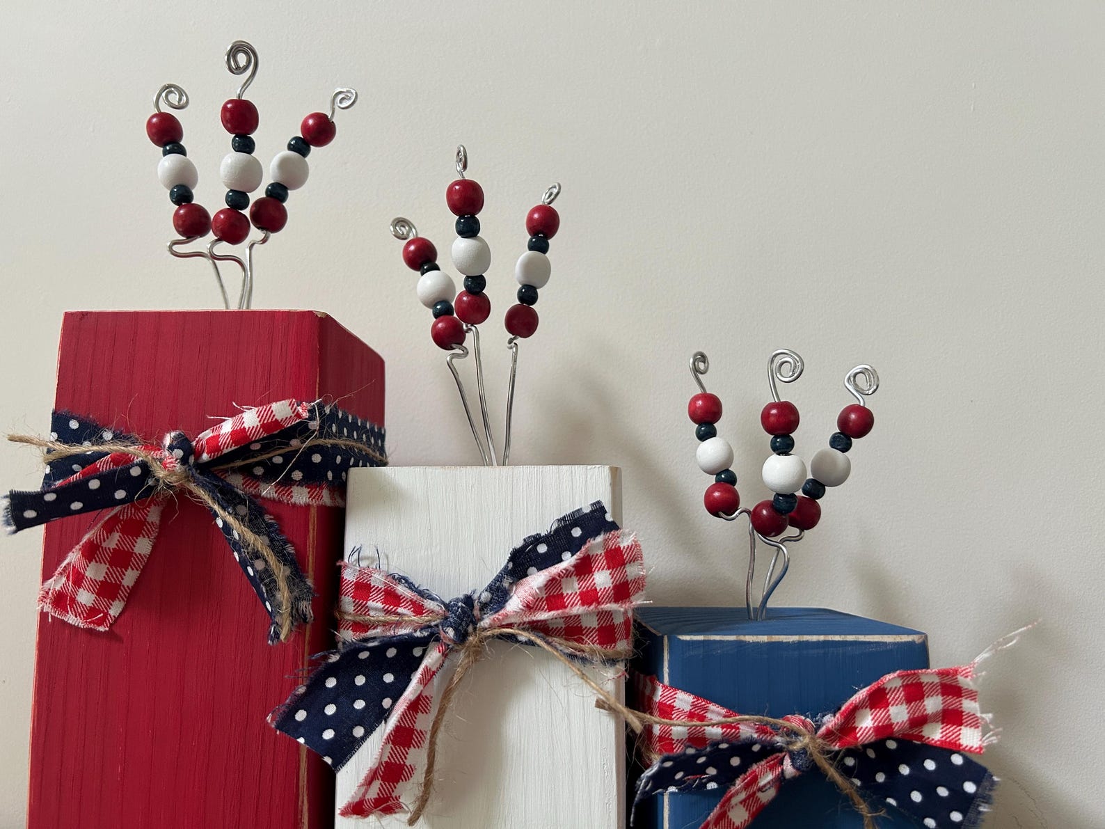 Wood Rustic Firecracker, 4th of July, Patriotic Wood Decor - Etsy