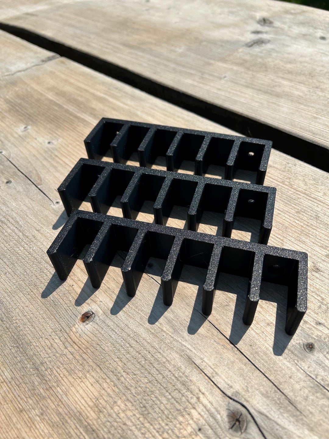 Pack of 3 Wall-mounted Hockey Stick Rack: Holds 6 Sticks Each - Etsy