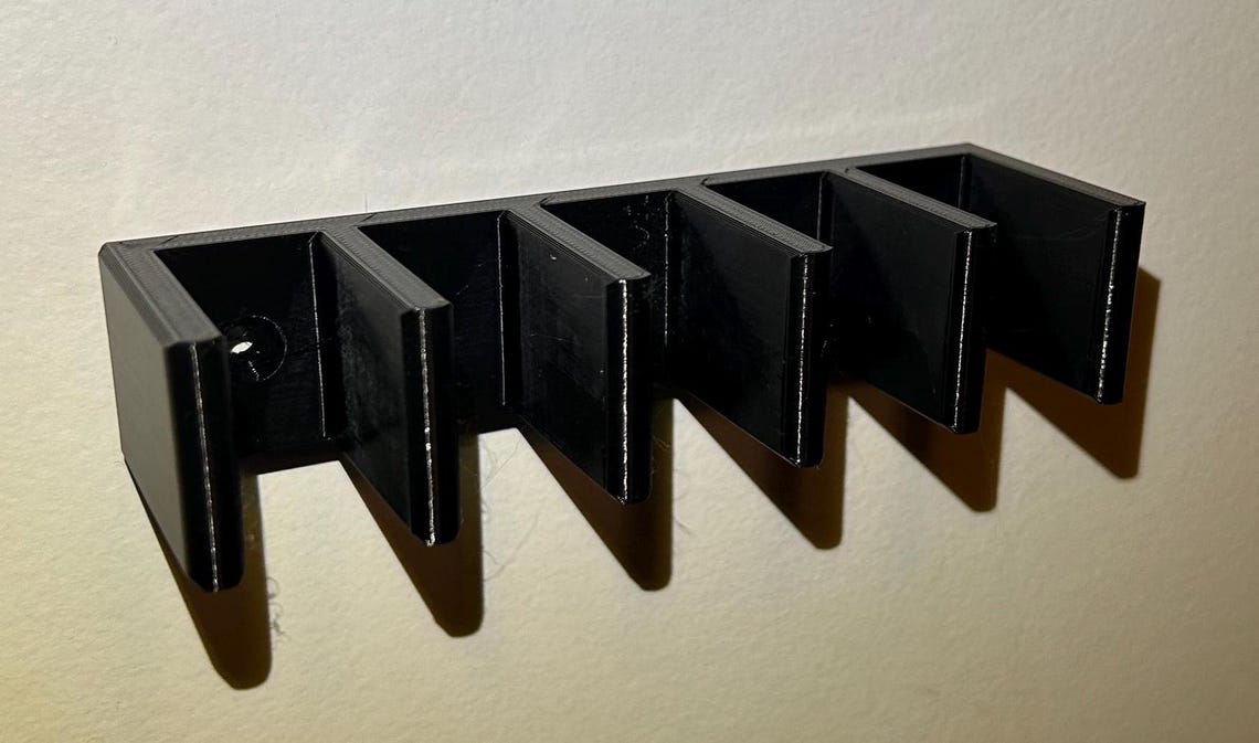 5-stick Wall-mount Hockey Rack Sticks Organizer – Personalized Hockey ...