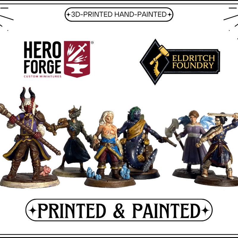 Hero Forge Custom Miniatures - Etsy