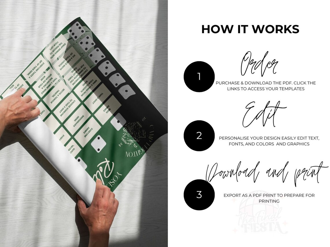 Camp Bachelorette Dice Drinking Game |last Trail Before the Veil Bridal ...