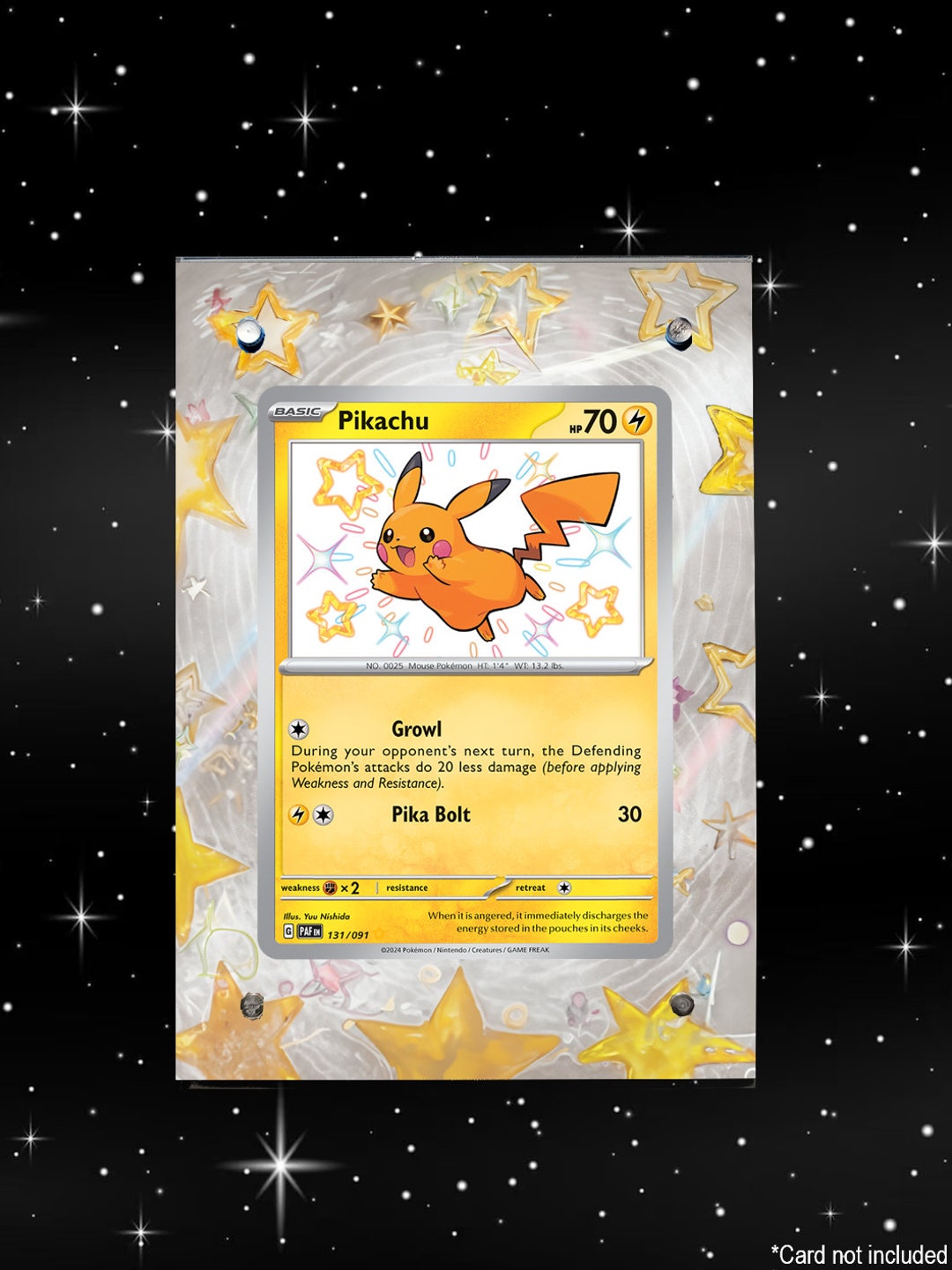 MAGNETIC CASES Pikachu 131/091 Pokémon Card Extended Artwork Magnetic ...