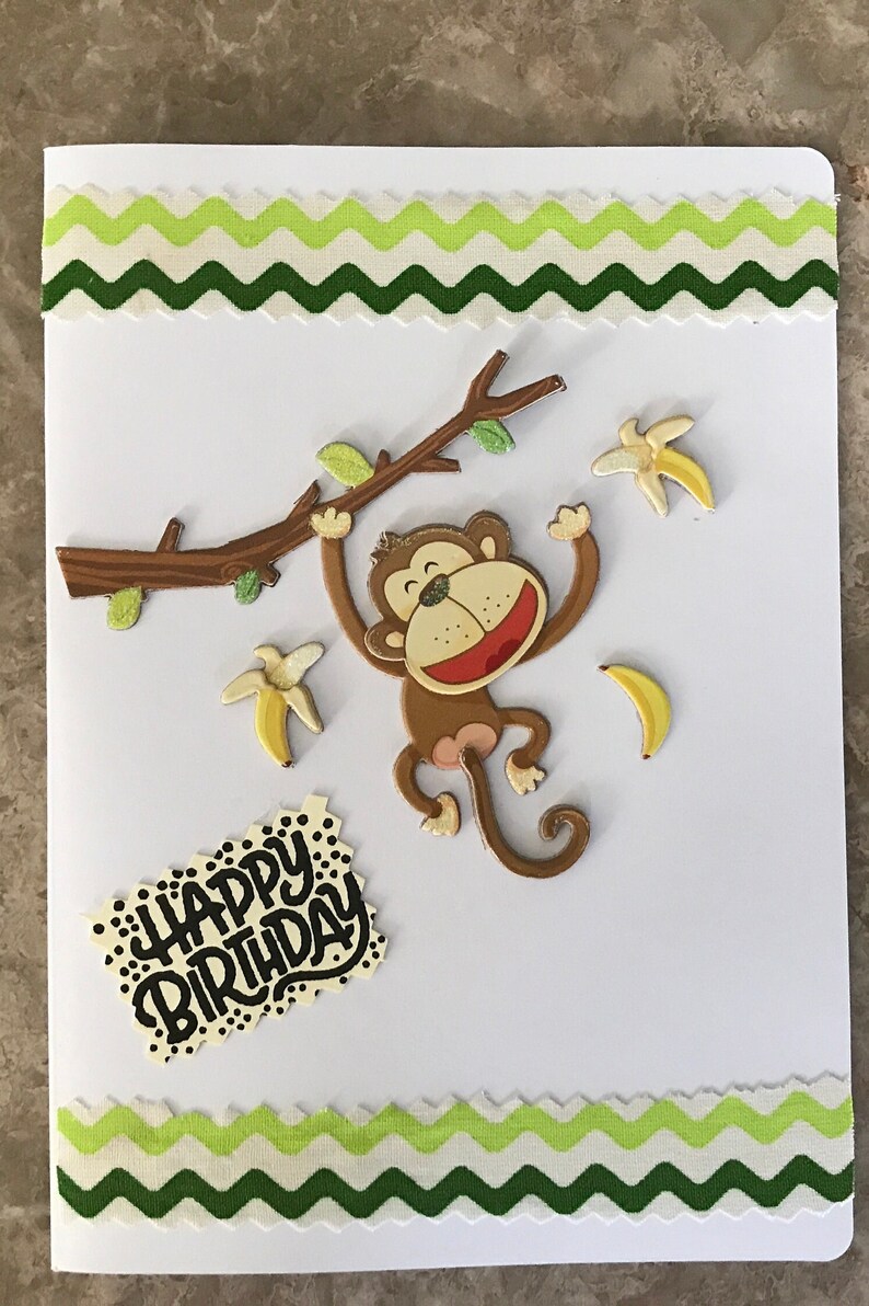 Happy Birthday Cards Fabric & Paper - Etsy