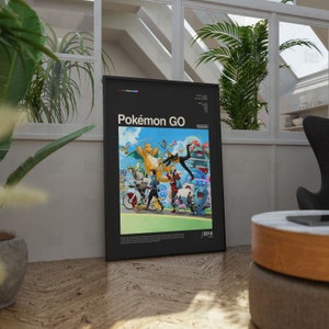 Pokemon GO Poster,gaming Room Poster, Gaming Wall Poster,gaming Print ...