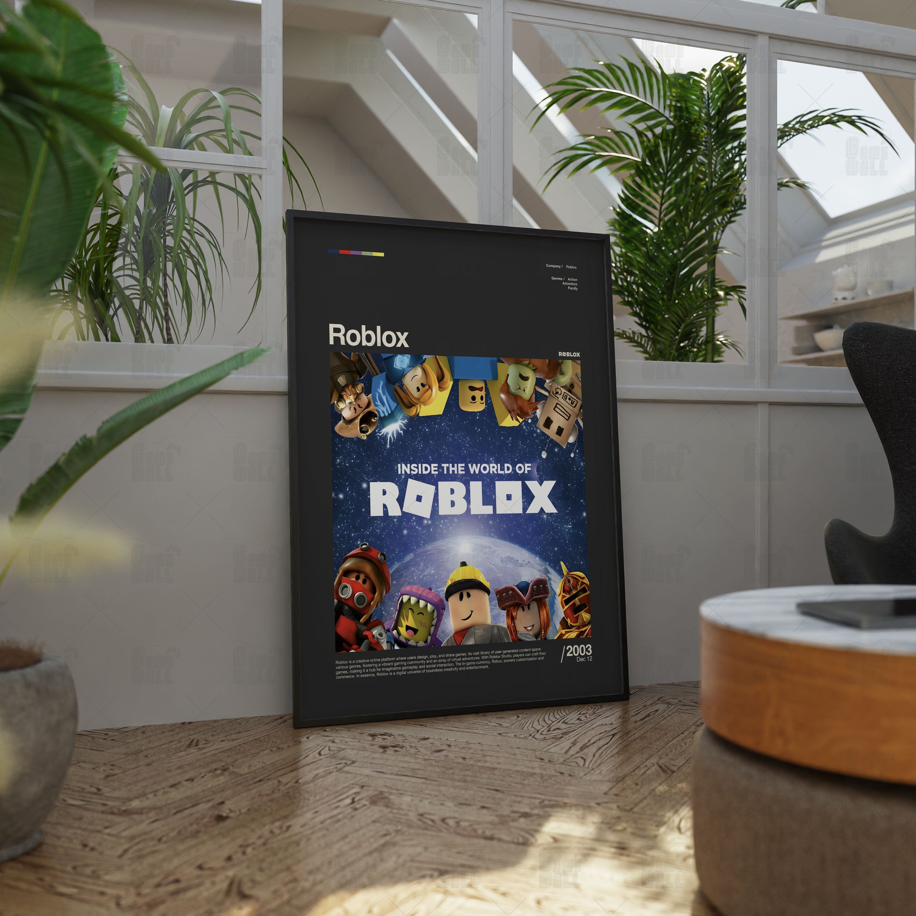 Roblox Poster, Gaming Room Poster, Gaming Wall Poster, Gaming Print ...