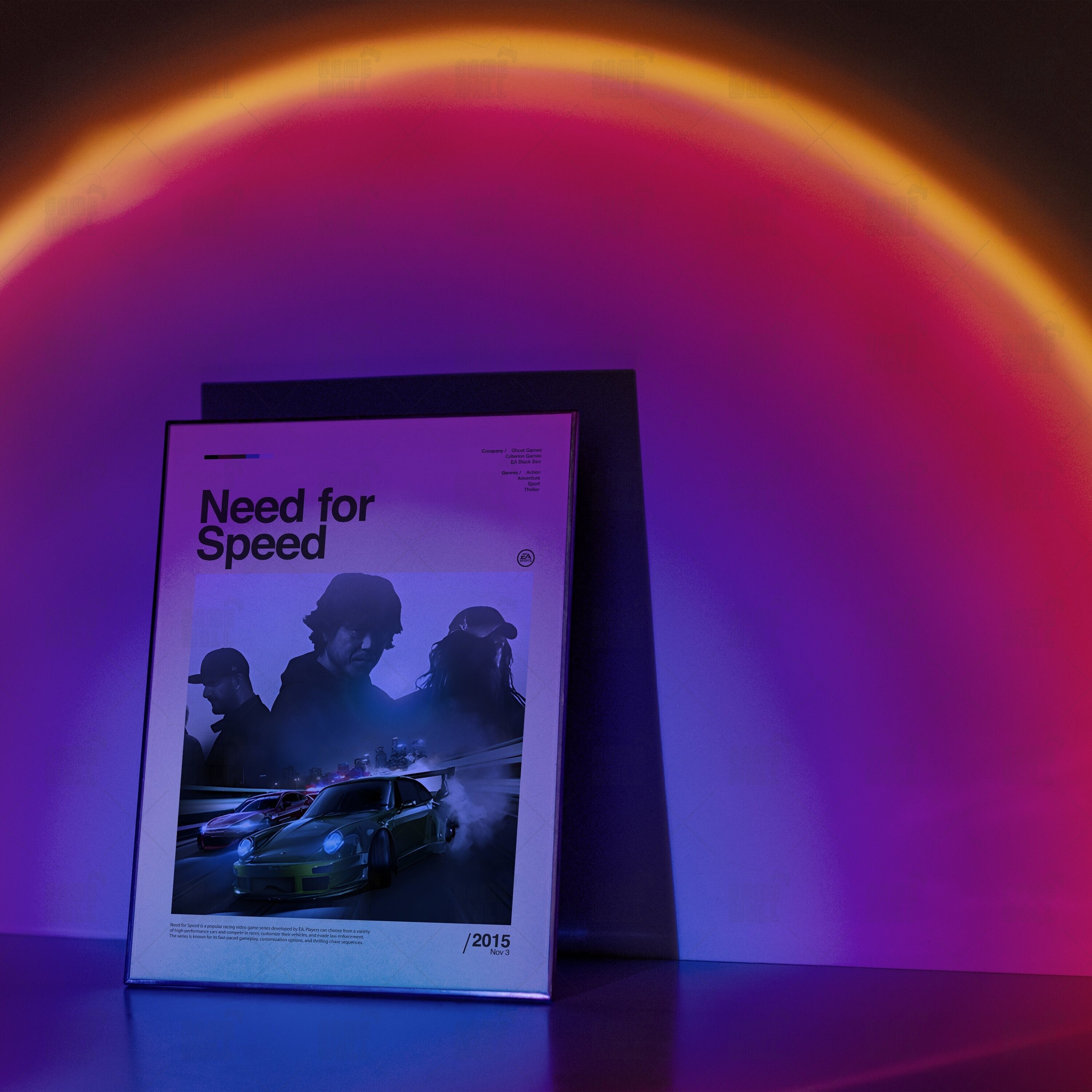Need for Speed Poster Gaming Room Poster Gaming Wall Poster - Etsy