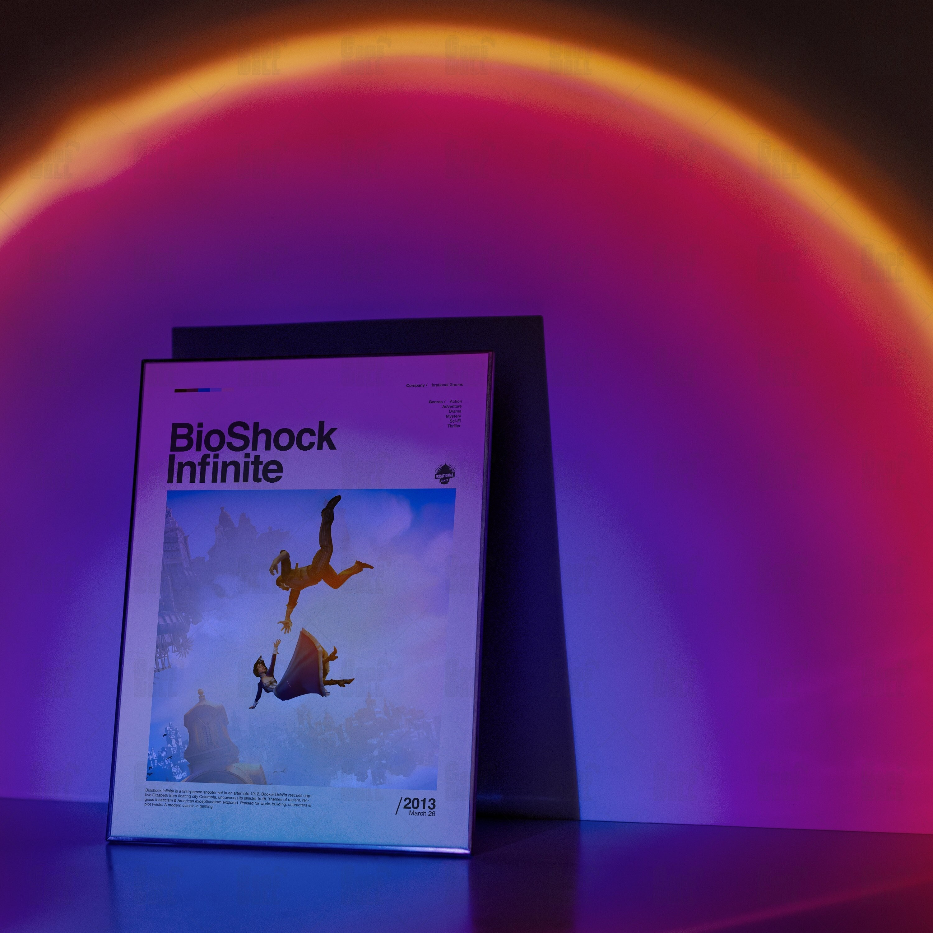 Bioshock Infinite Poster, Gaming Room Poster, Gaming Wall Poster ...