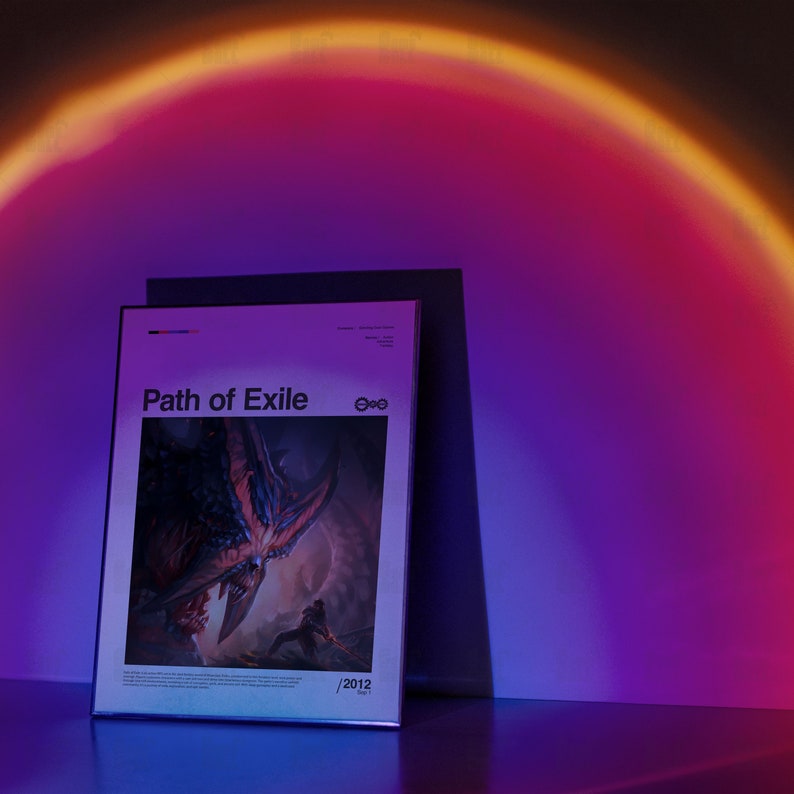 Path of Exile Poster, Gaming Room Poster, Gaming Wall Poster, Gaming ...