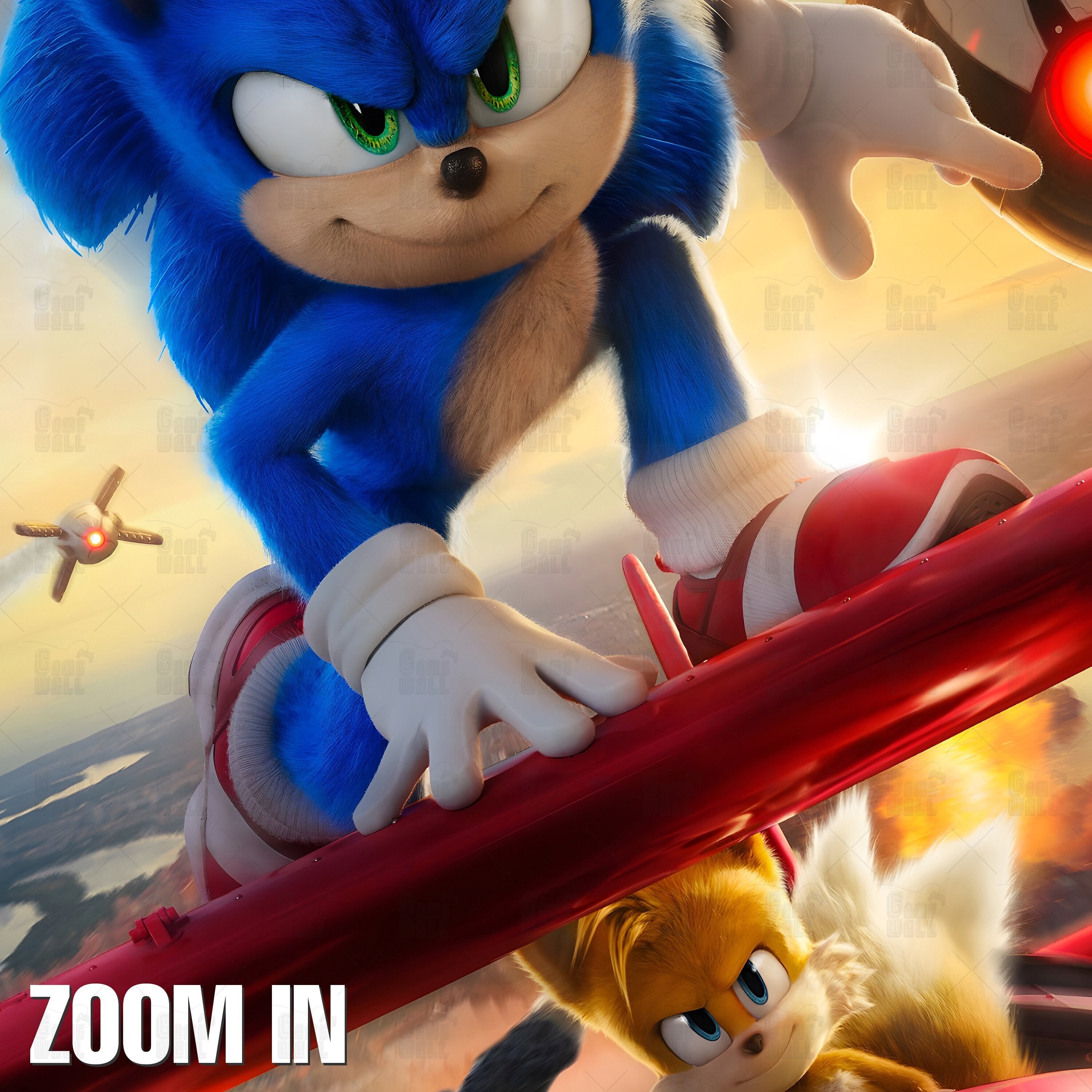 Sonic the Hedgehog Poster, Gaming Room Poster, Gaming Wall Poster ...
