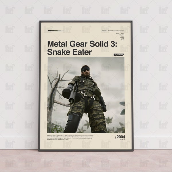 Video Game Metal Posters - Etsy