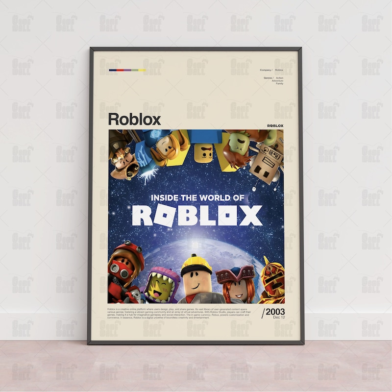 Roblox Wall Posters - Etsy