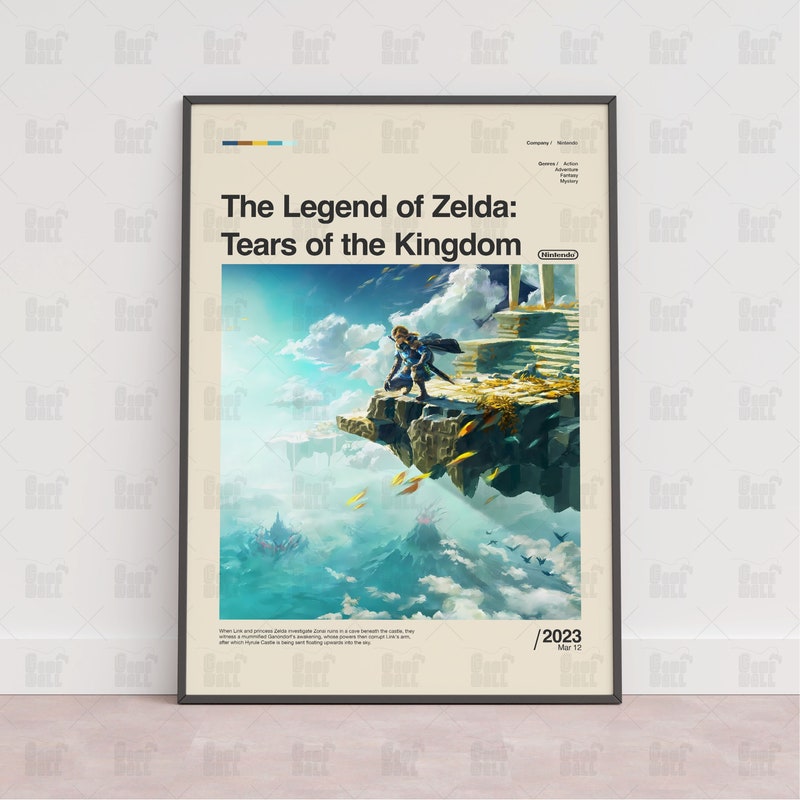 Zelda Poster - Etsy