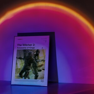 The Witcher 2 Assassins of Kings Poster, Gaming Room Poster, Gaming ...