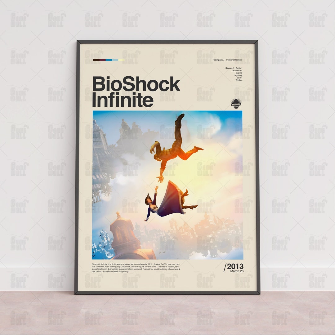 Bioshock Infinite Poster, Gaming Room Poster, Gaming Wall Poster ...