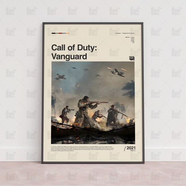 Call of Duty Vanguard - Etsy