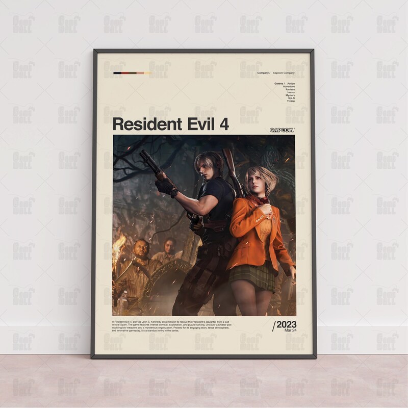 Resident Evil Poster - Etsy