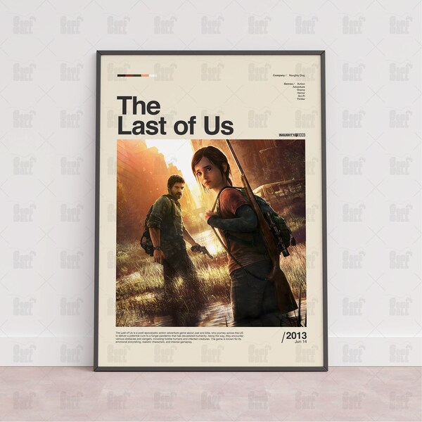 Last of Us Game Poster - Etsy